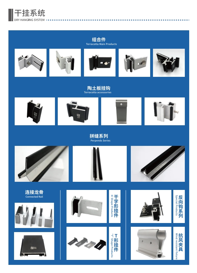 Facade Cladding System Metal Corner Brackets Extrusion Corner Bracket ...