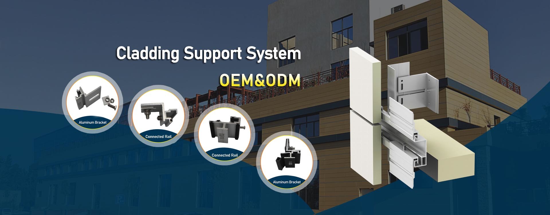 Quality Cladding Support System And Stone Cladding Support Systems Factory From China