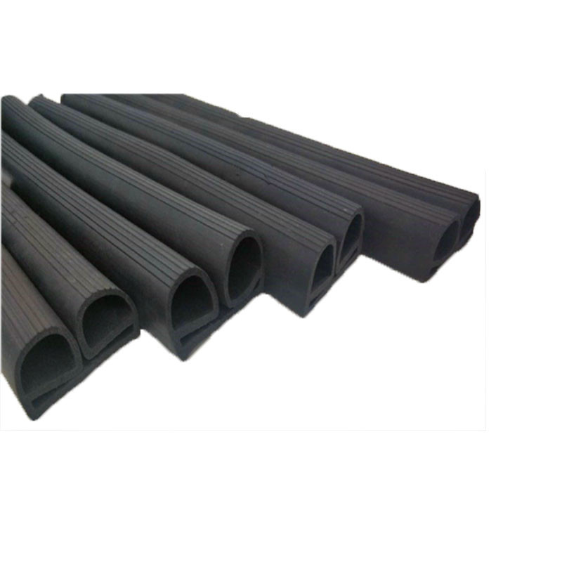 Tightening Aluminum Extrusion Profile Accessories Black EPDM Isolation