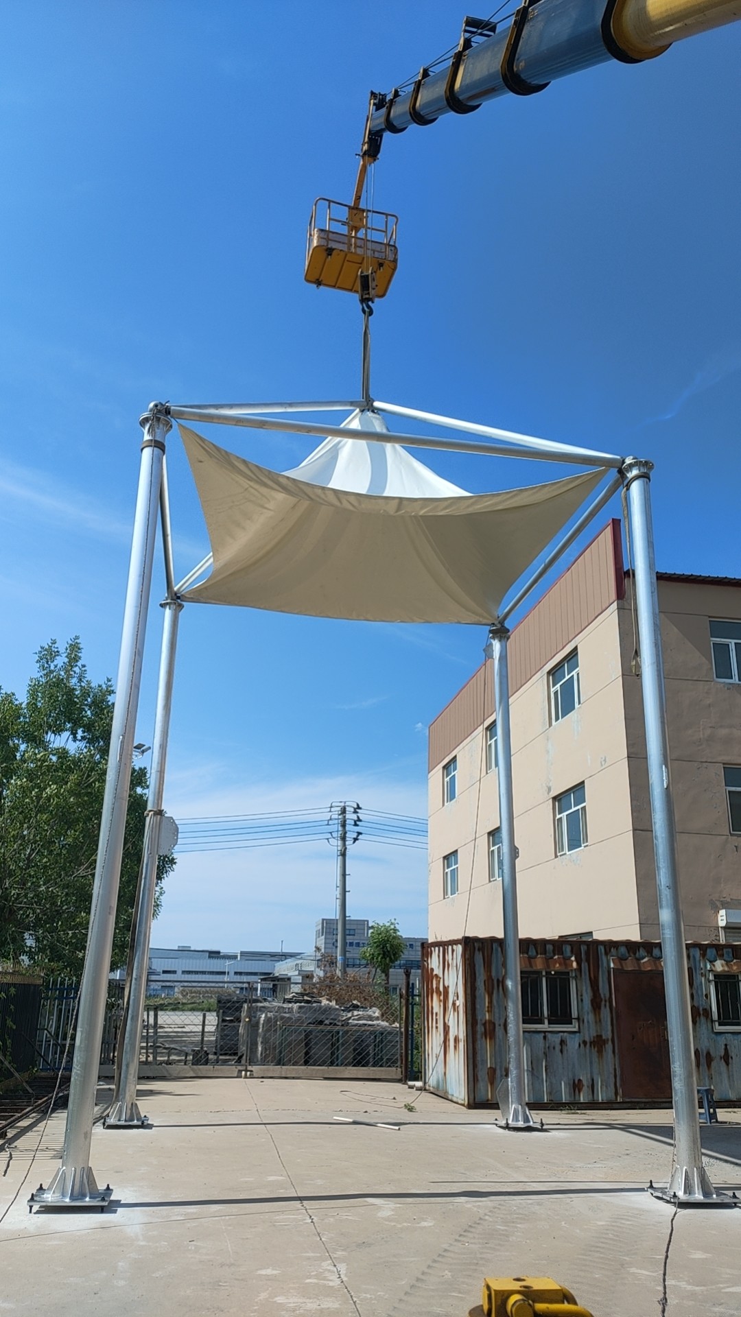 Aluminum Architectural Structure For Curtain Wall Cladding