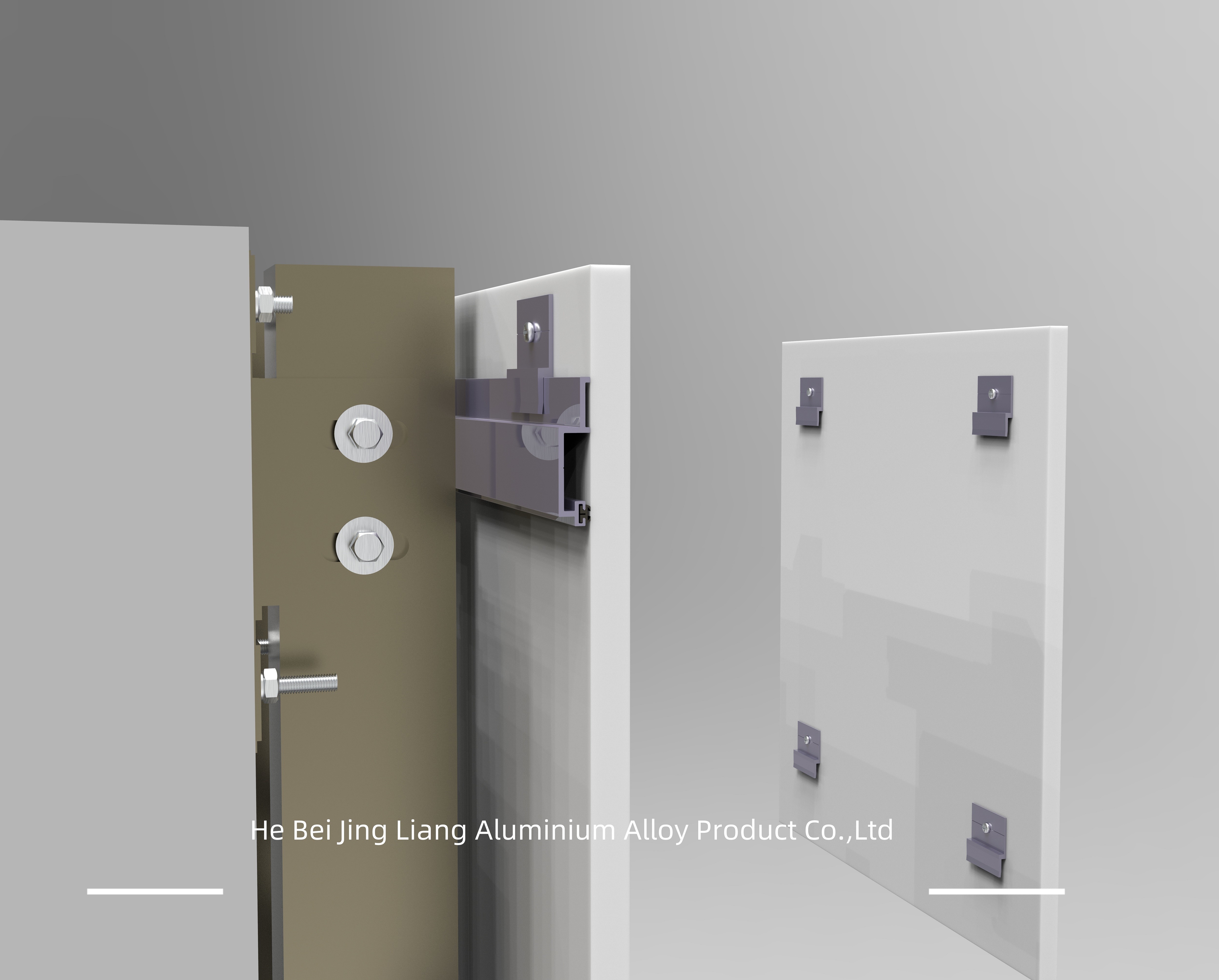 UHPC Panel Ventilated Facade Support System