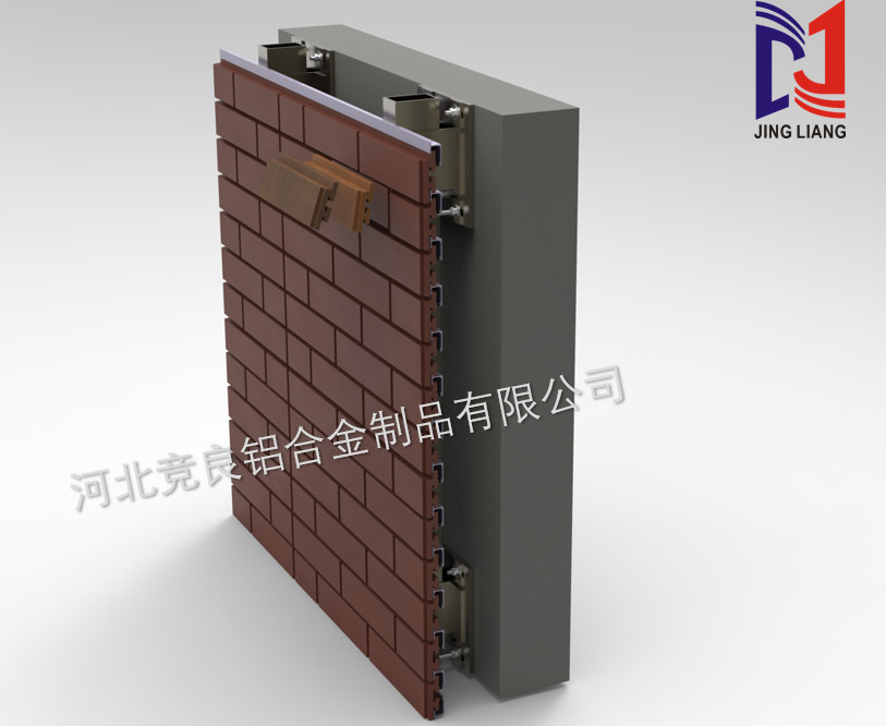 Terracotta Brick Ventilated Facade Support System
