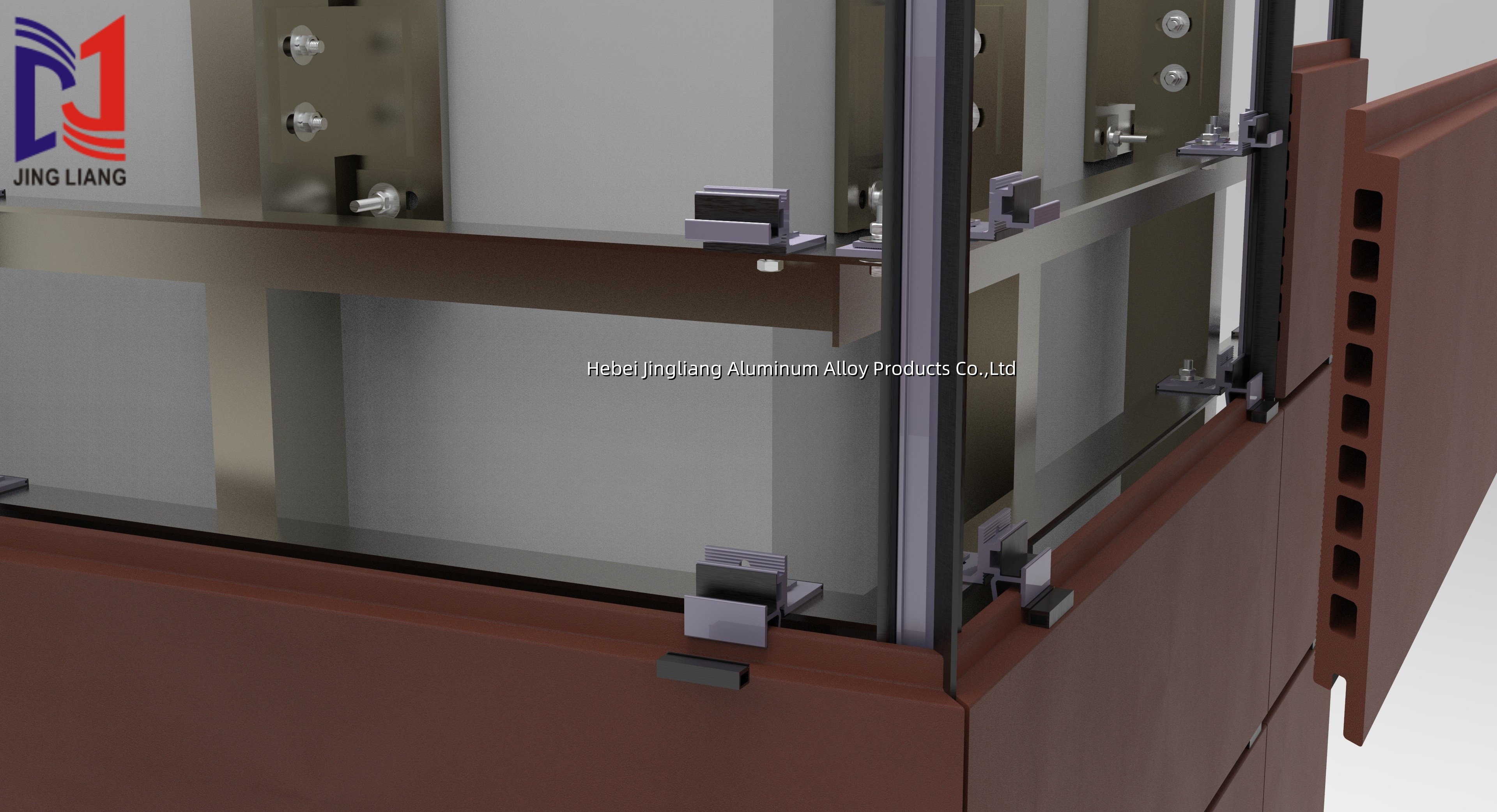 30 Mm Thickness Terracotta Facade Support System For High Performance ...