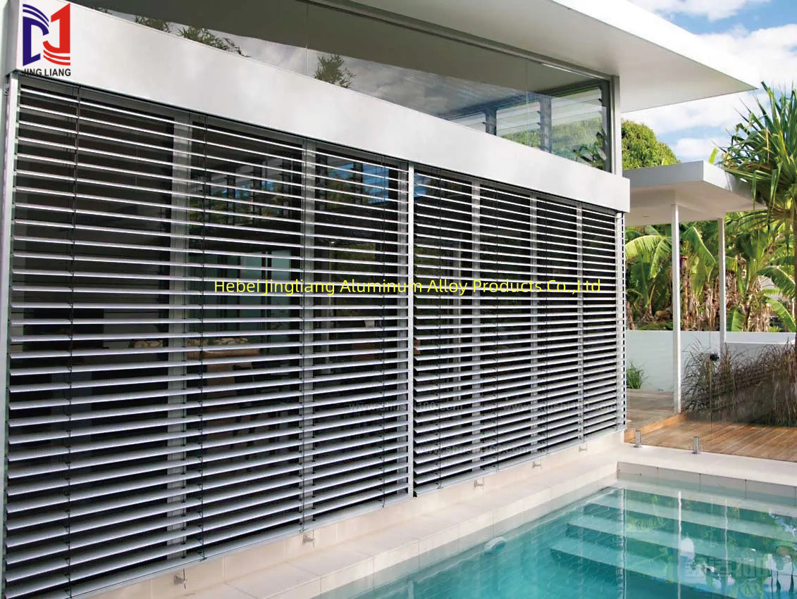 Aluminum Fixed Louver Durable Solution For Ventilation Needs